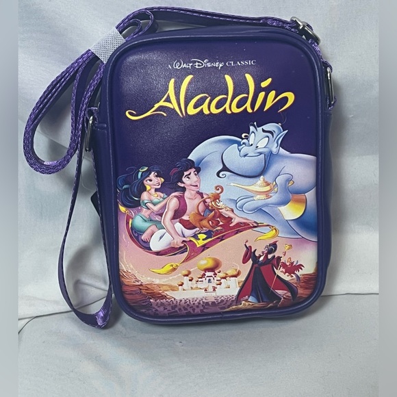 Buckle-Down | Bags | Nwtbuckledown Disneys Aladdin Crossbody Bag Vhs ...